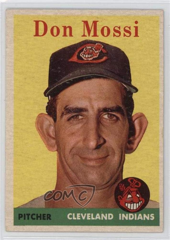 Amazon.com: Don Mossi (Baseball Card) 1958 Topps - [Base] #35.1 ...