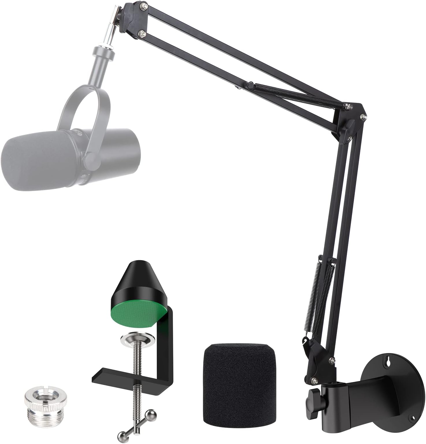 Amazon.com: MXL 770 990 Microphone Stand with Pop Filter - Mic ...