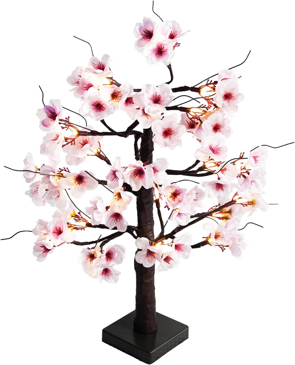 Amazon.com: VirtuGro 24IN Cherry Blossom Tree Light, 36 LED Lights ...