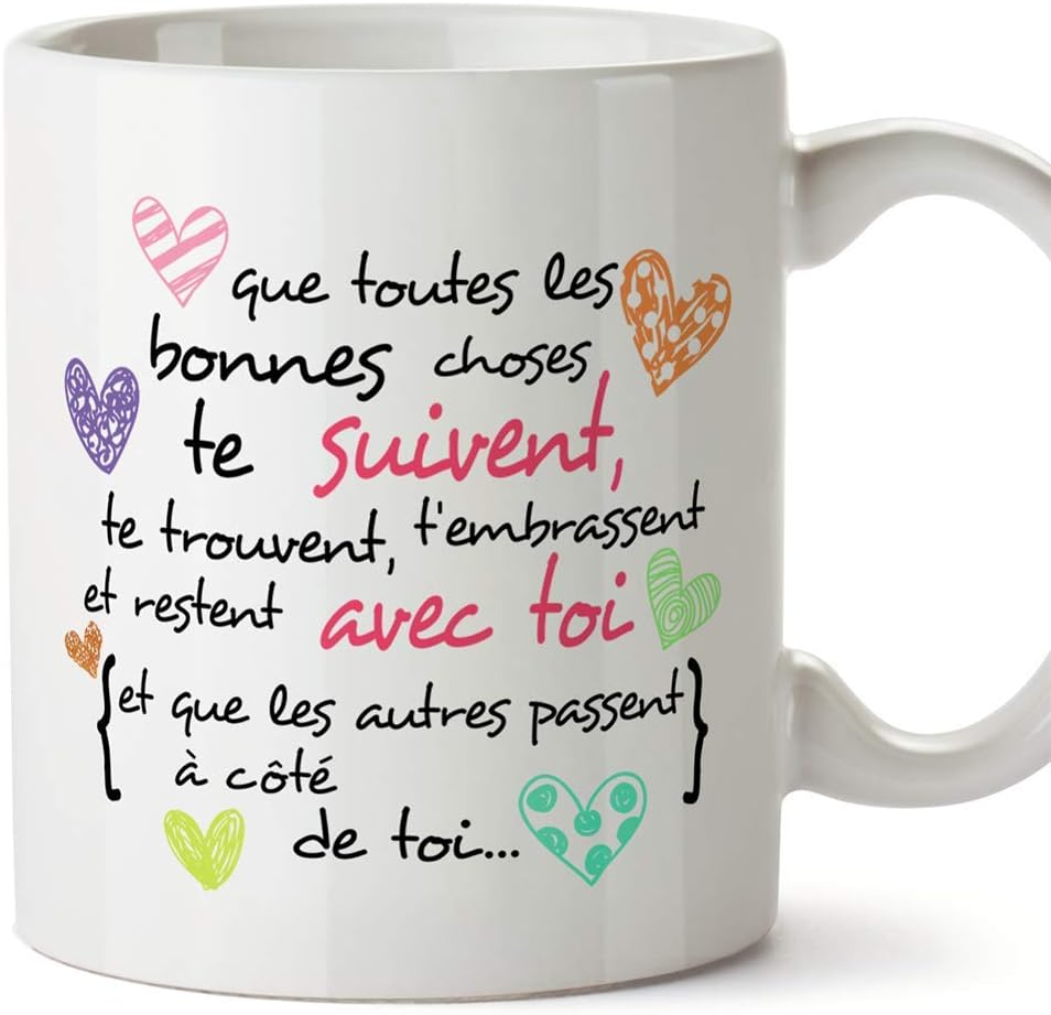 L'Esprit Des Anges Céramique Tasse-Mug Cadeau Humour - Touche à mon ...