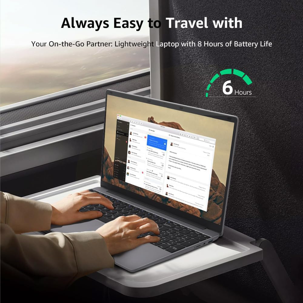 Snapklik.com : ApoloSign All-New Laptop Computer, 15.6 Inch Laptops