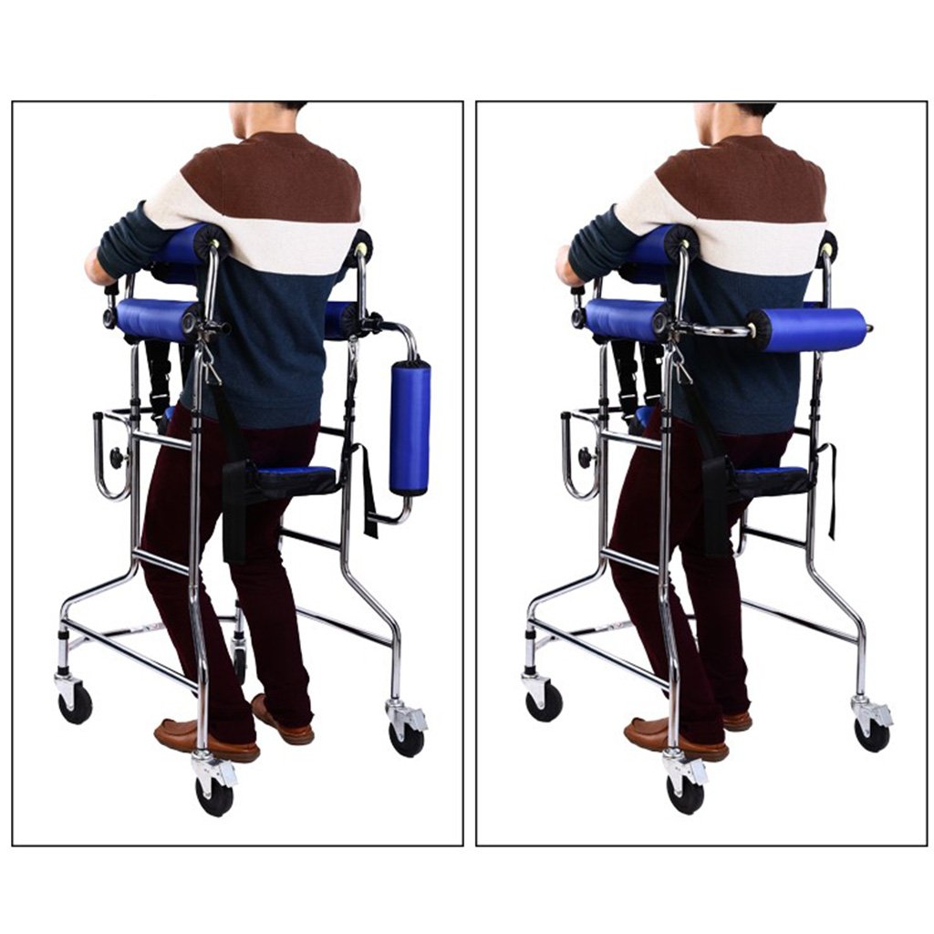 Walkers Lxn Standing Walk Stand Walk Aid/Stand Frame with Seat Wheel ...