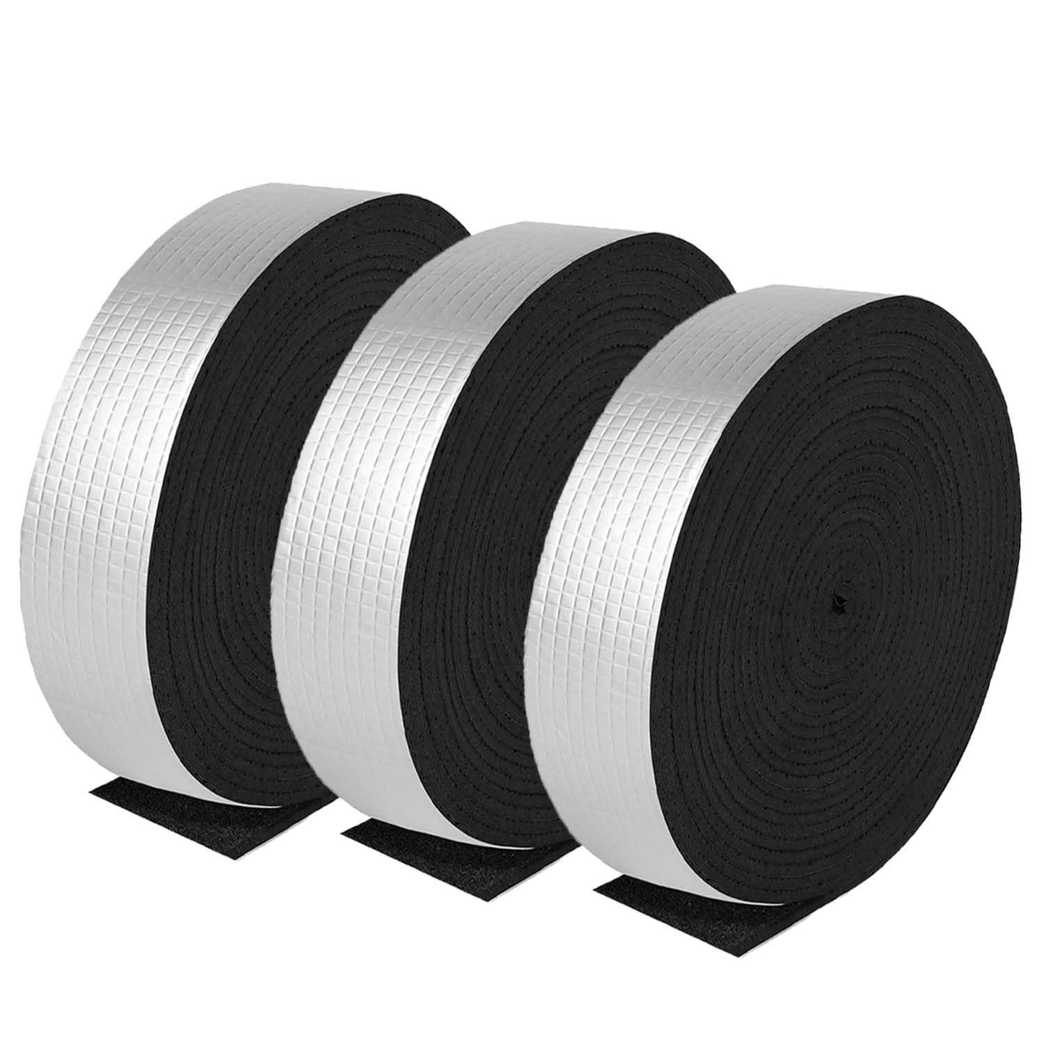 Pipe Insulation Wrap 2" Wide X 32.8 Ft Outdoor Foam Freezer Tape with ...