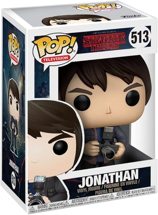 Funko 14426-PX-1VA Stranger Things - Jonathan with Camera Pop Vinyl ...
