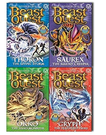 Beast Quest Series 17 The Broken Star 4 Books Collection Pack Set By ...