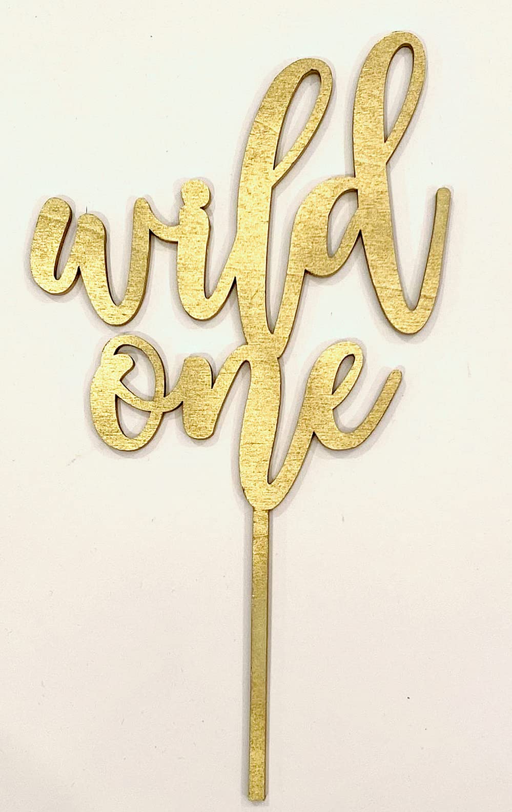 Buy Wild One Cake Topper One Year Old One Cake Topper Rustic Wood Cake ...