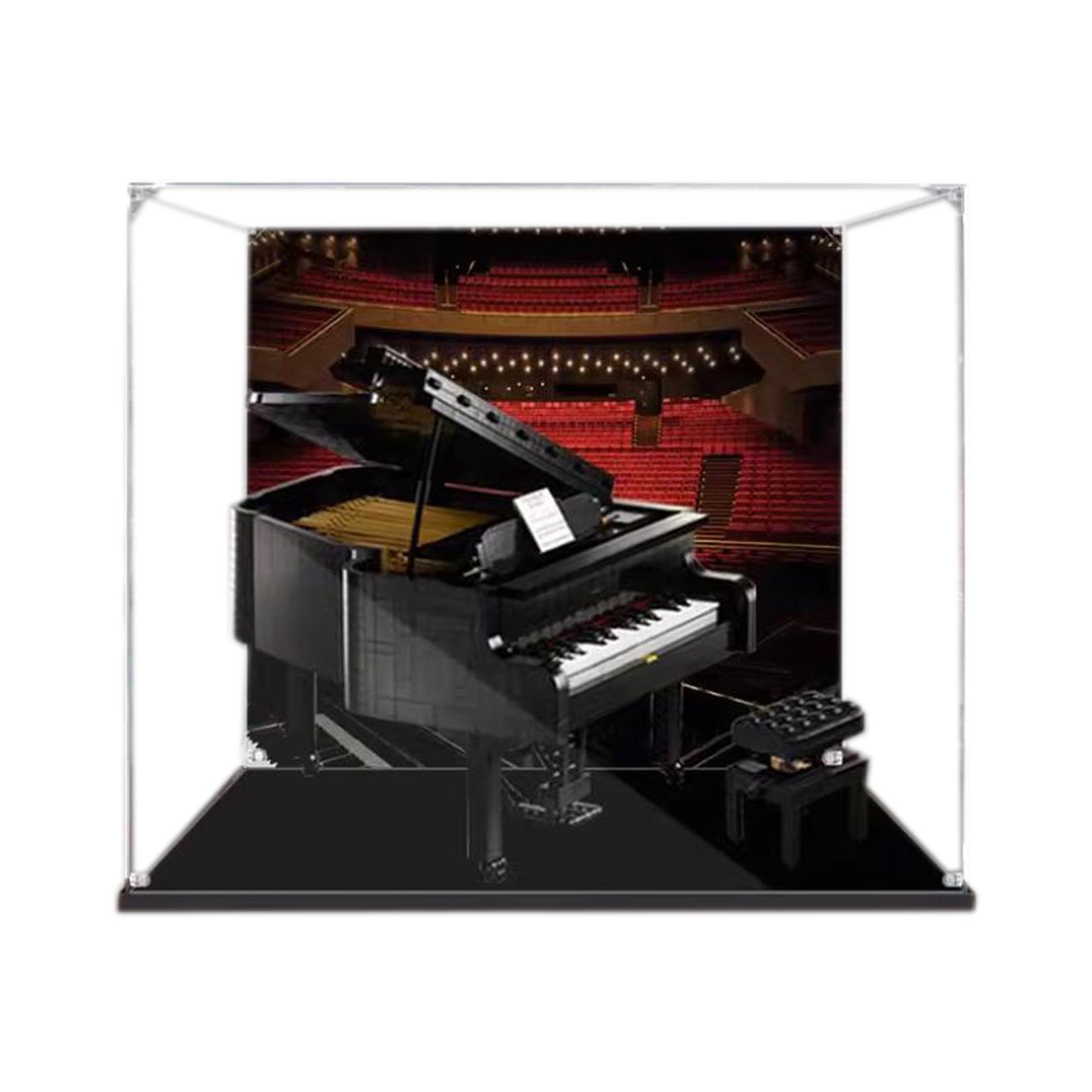 Amazon.com: Lego Ideas 21323 Acrylic Grand Piano Display Case with Dust ...
