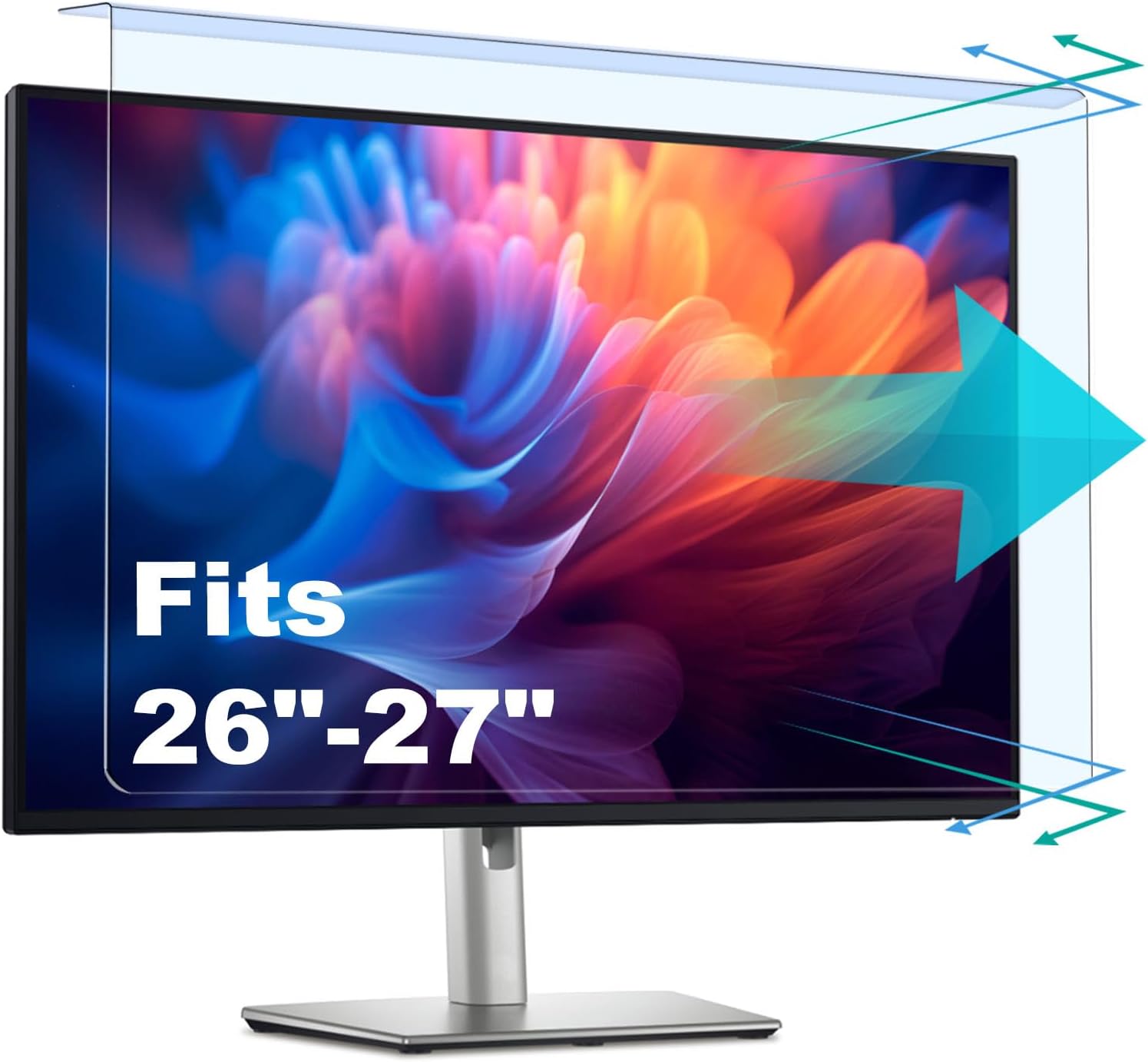 Amazon.com: MOSISO 25-27 inch Computer Blue Light Blocking Screen ...