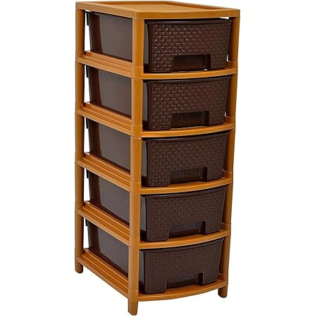 KAIDEN 5 Layer Modular Drawer Organizer Multipurpose Drawers Boxes ...