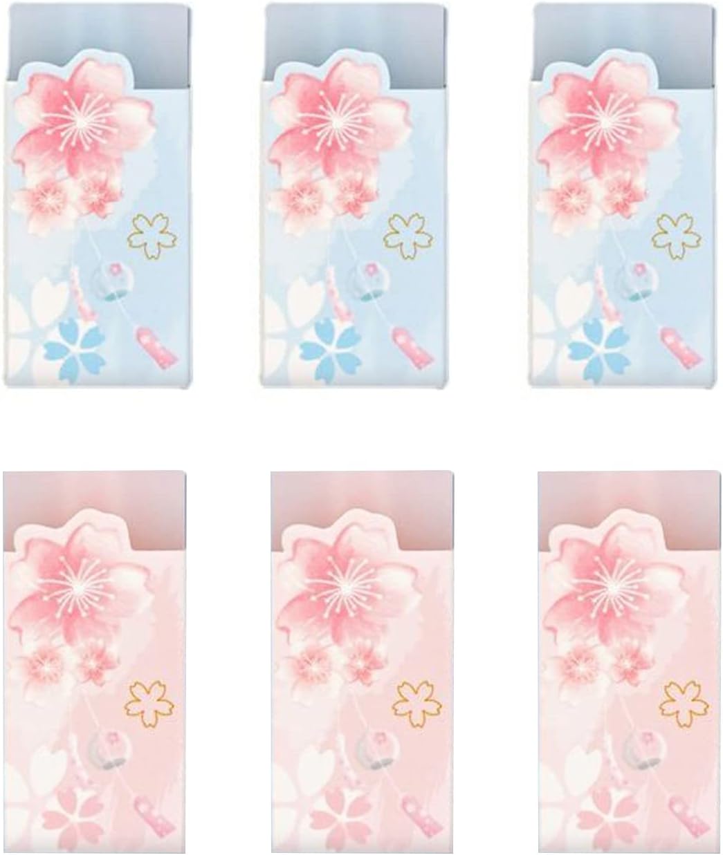 Amazon.com : PROMISE FLOURISH Erasers Colored Eraser Set 6 Pcs, Cherry ...