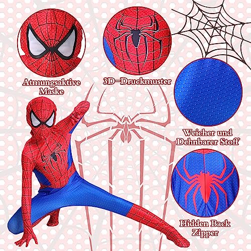 Wirhaut Spider Costume for Kids, Carnival Spider Costume Cosplay ...