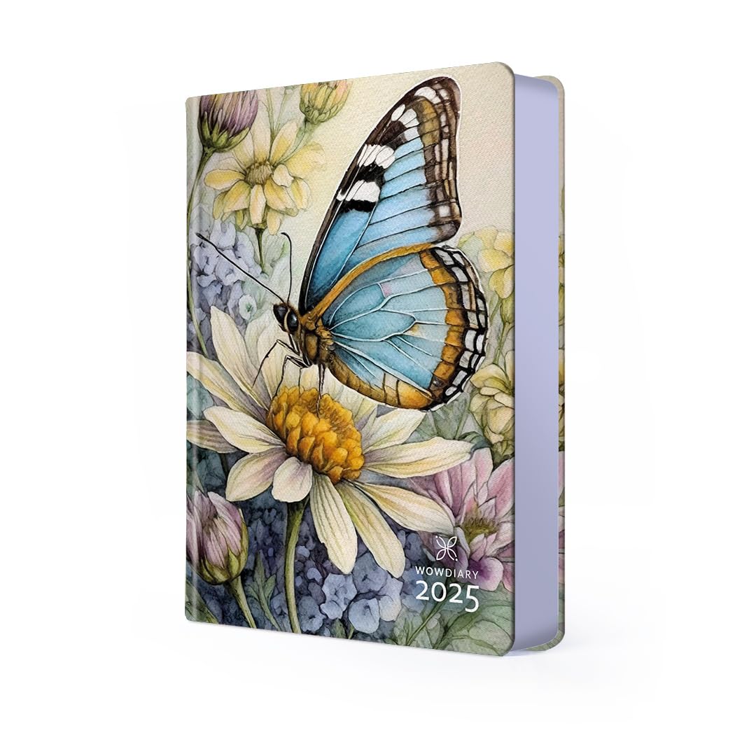 The Papery WOW Diary - A5 Family Planner & Tracker, 2025 Diary with ...