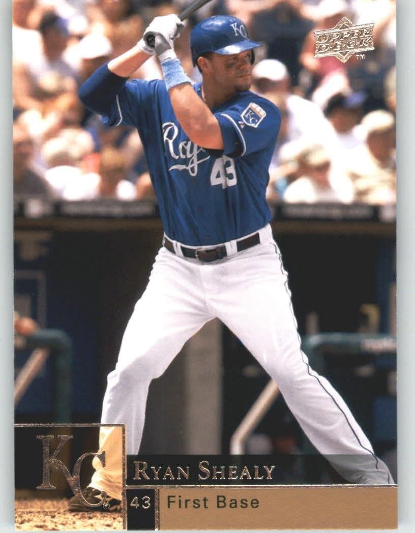 Amazon.com: 2009 Upper Deck #675 Ryan Shealy - Royals (Baseball Cards ...