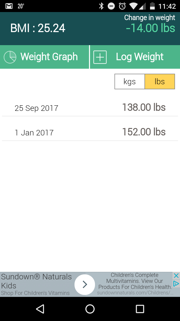 Weight and BMI Tracker - App on Amazon Appstore
