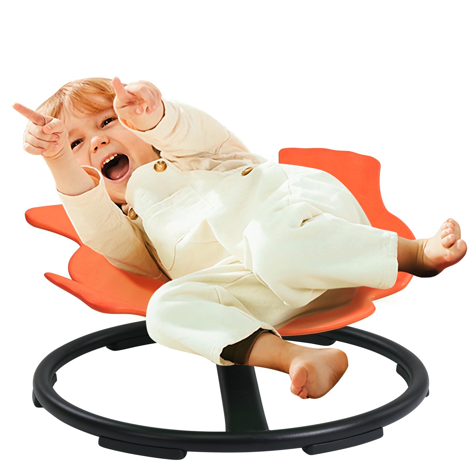Buy GAKINUNE Sit and Spin Kids Sensory Chair Spin Activity Toy Wobble ...