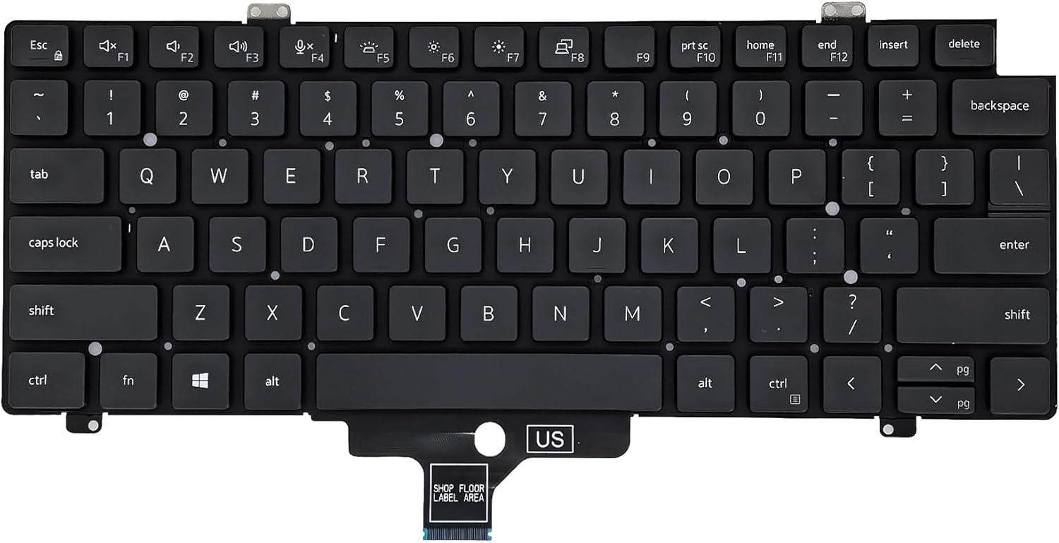 Amazon.com: WWGTMC Replacement Keyboard for Dell Latitude 5420 5421 ...