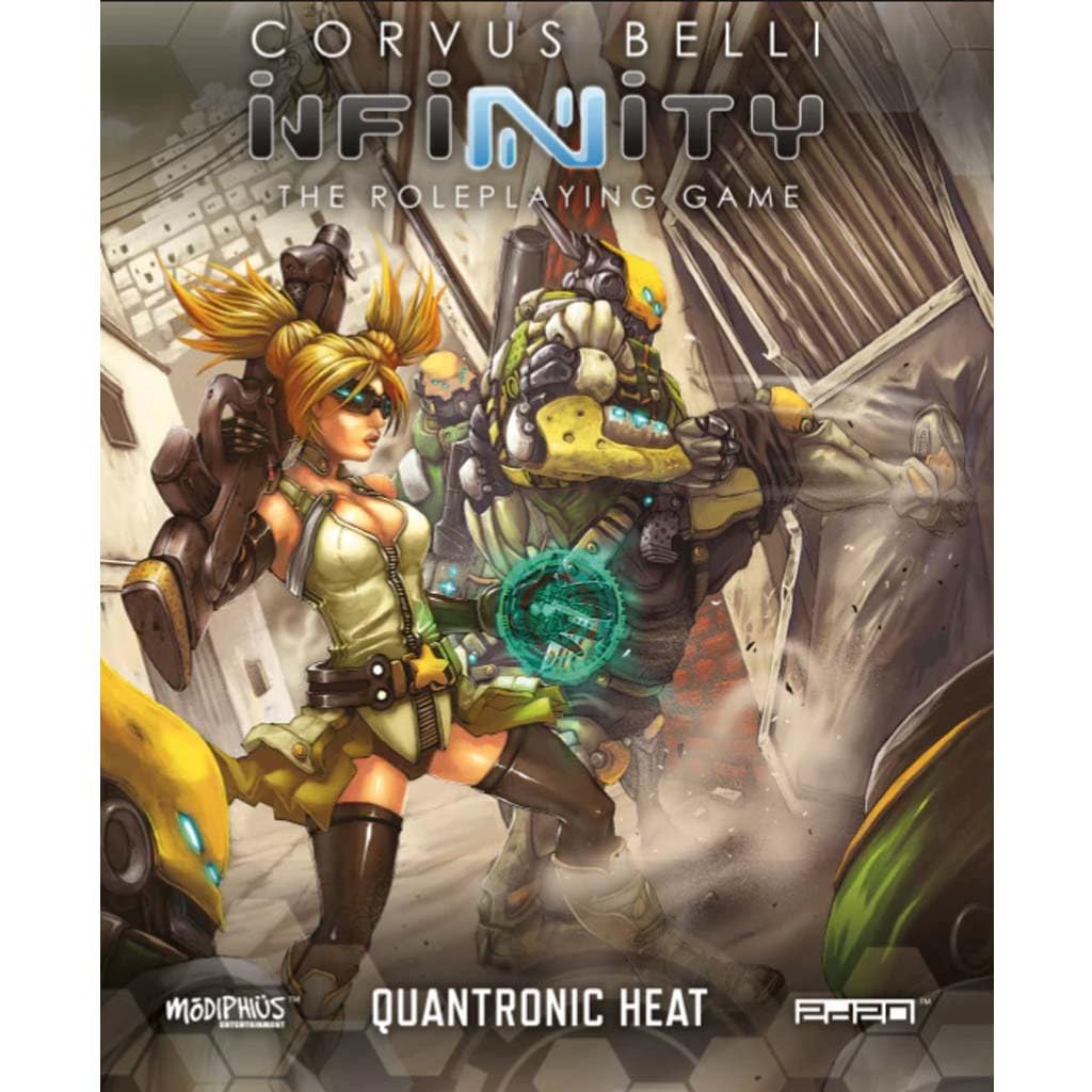 Infinity - Quantronic Heat: Modiphius Entertainment: 9781912200542: Amazon.com: Books