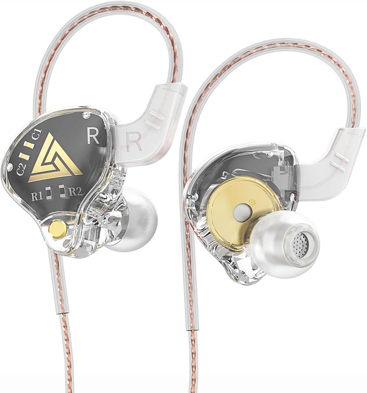 Amazon.com: QKZ AKX Balanced in Ear Earphones HiFi-Headphones Earbud ...