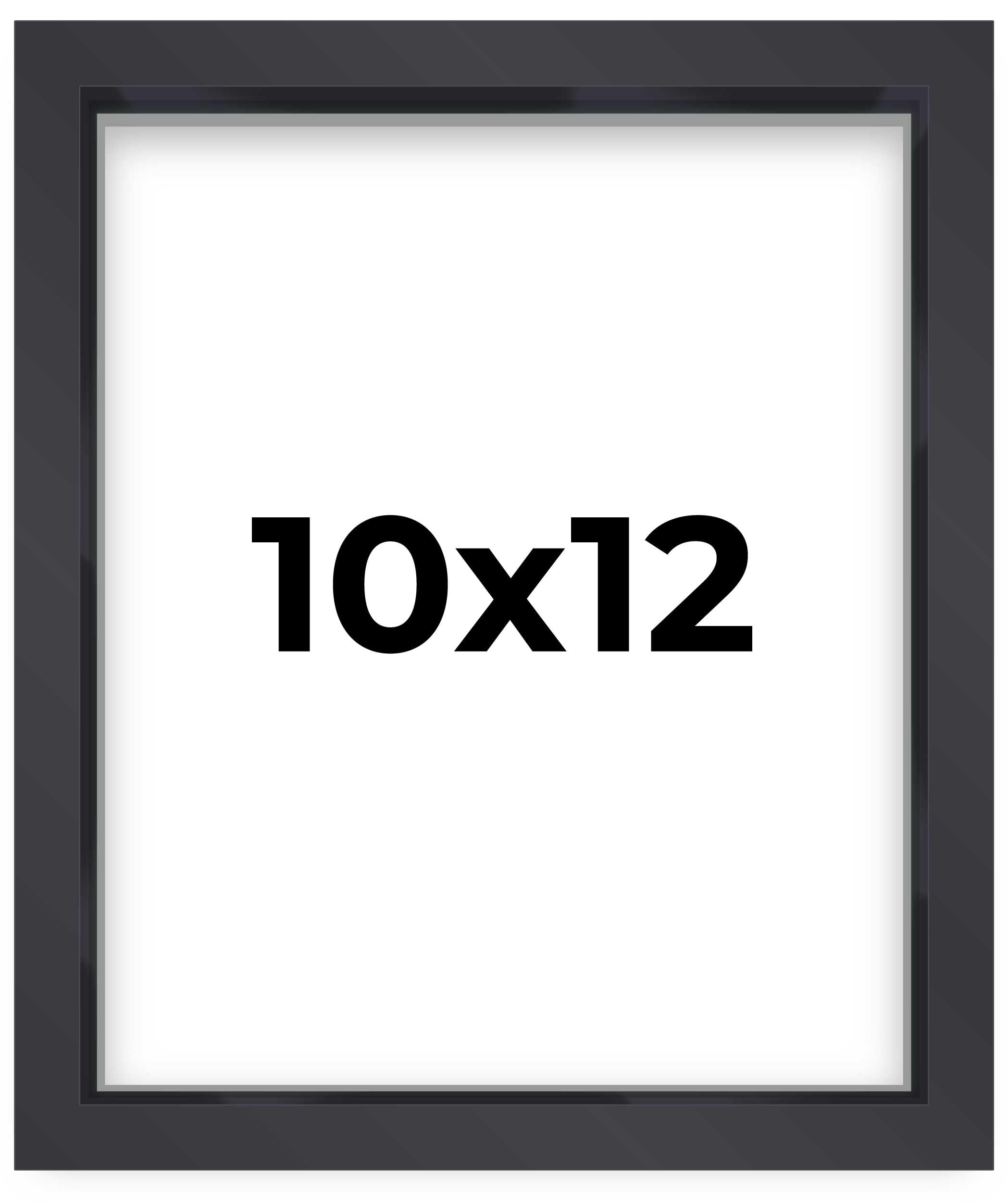 Amazon.com - 10x12 Shadow Box Frame Contemporary Black | 3/4" Depth of ...