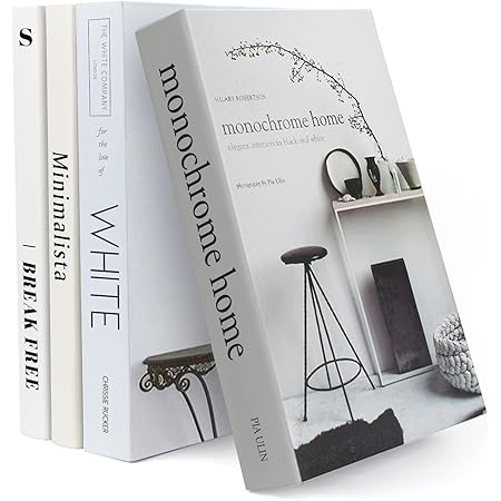 Amazon.com: Set of 3 Decorative Books for Home Decor - Coffee Table ...