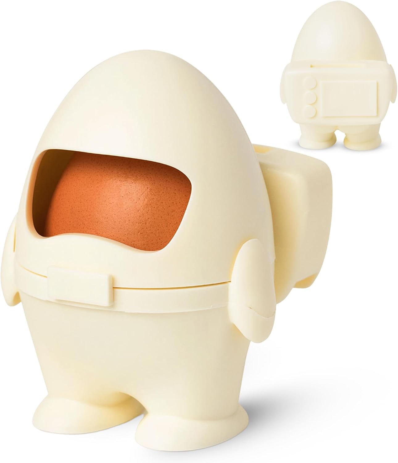 Amazon.com: Tomatoad Eggstronaut Egg Cup – Soft Boiled Egg Holder – Astronaut Design – Egg Cup ...