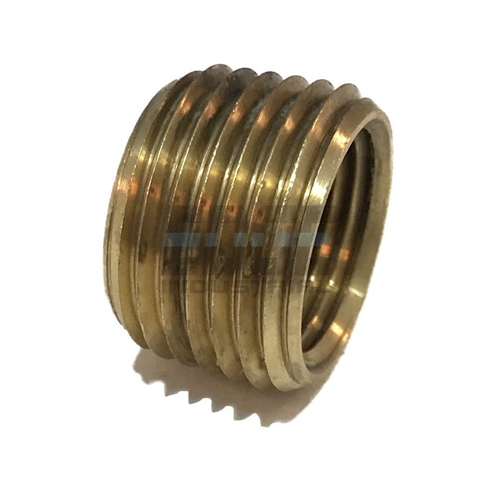 EDGE INDUSTRIAL Brass REDUCING FACE Bushing 1/2" Male NPT X 3/8" Female ...
