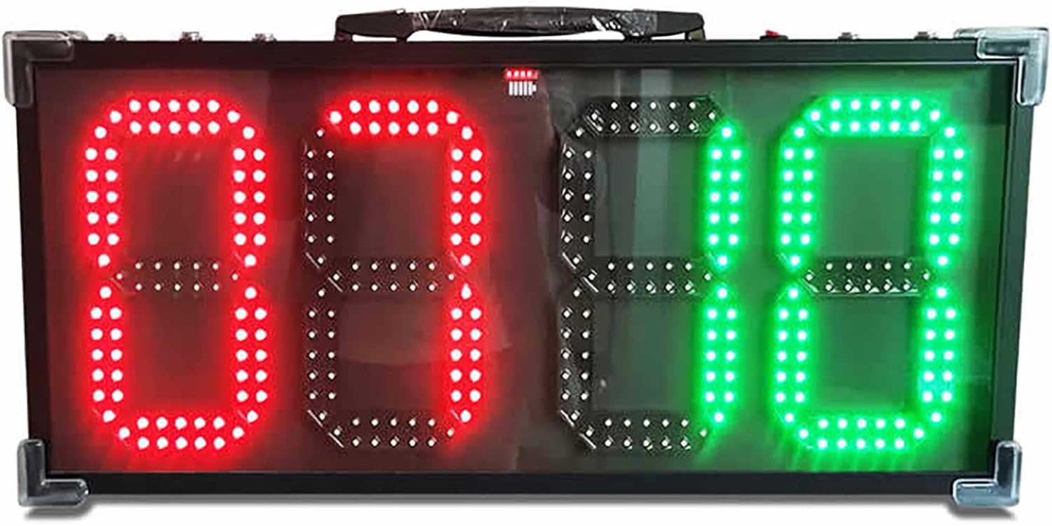Amazon.com: Soccer Substitution Board, LED Football Game Injury Time ...