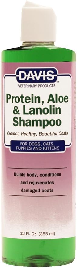 Amazon.com : Davis PALS12 Protein, Aloe and Lanolin Pet Shampoo, 12 oz ...