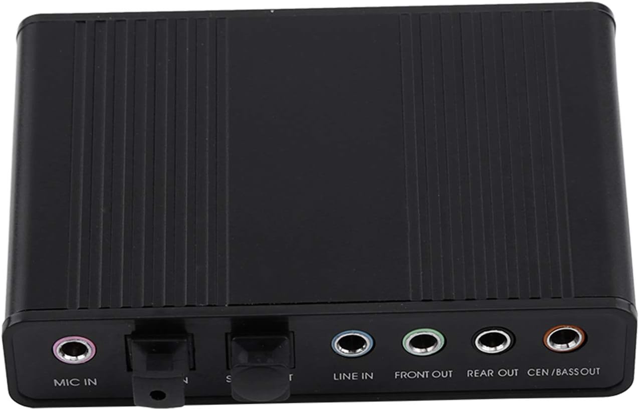 StarTech.com 7.1 USB Sound Card - External Sound Card for Laptop with ...