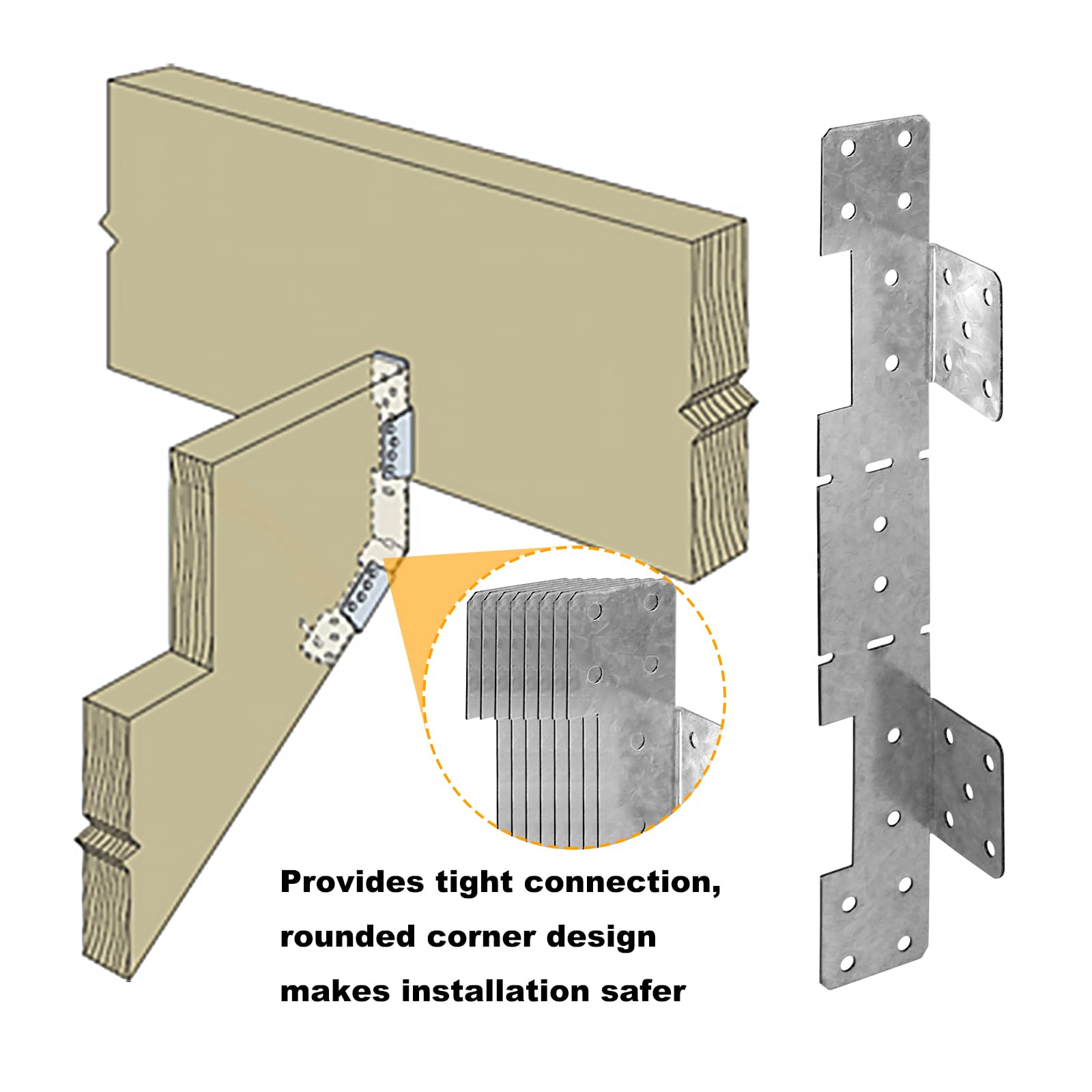 Stringer Hanger Brackets Universal Mono Stringer Stair Brackets | EBay