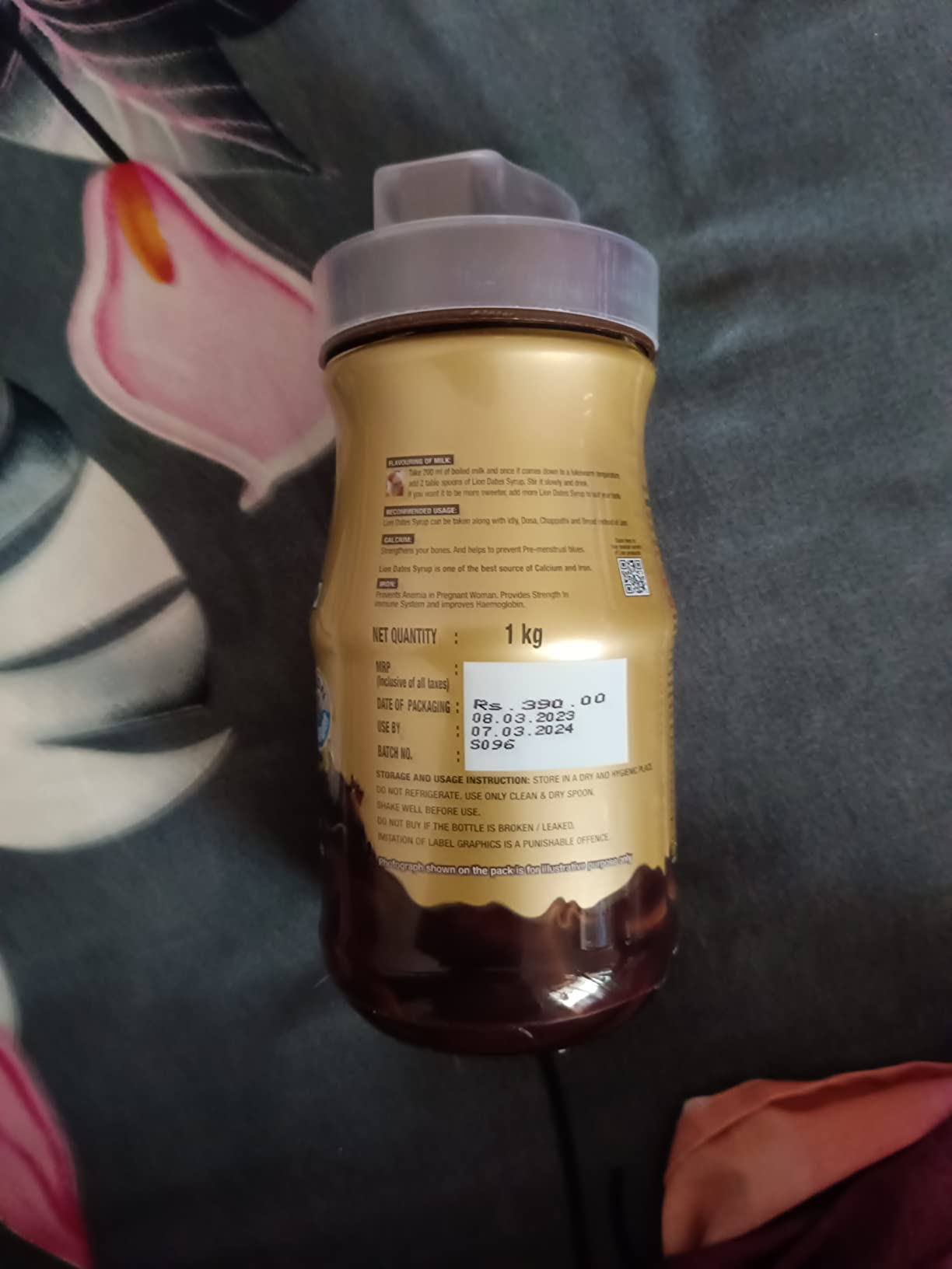 Lion Dates Syrup Buy 2 Kg Get 250gm muesli free - No Added Sugar and ...