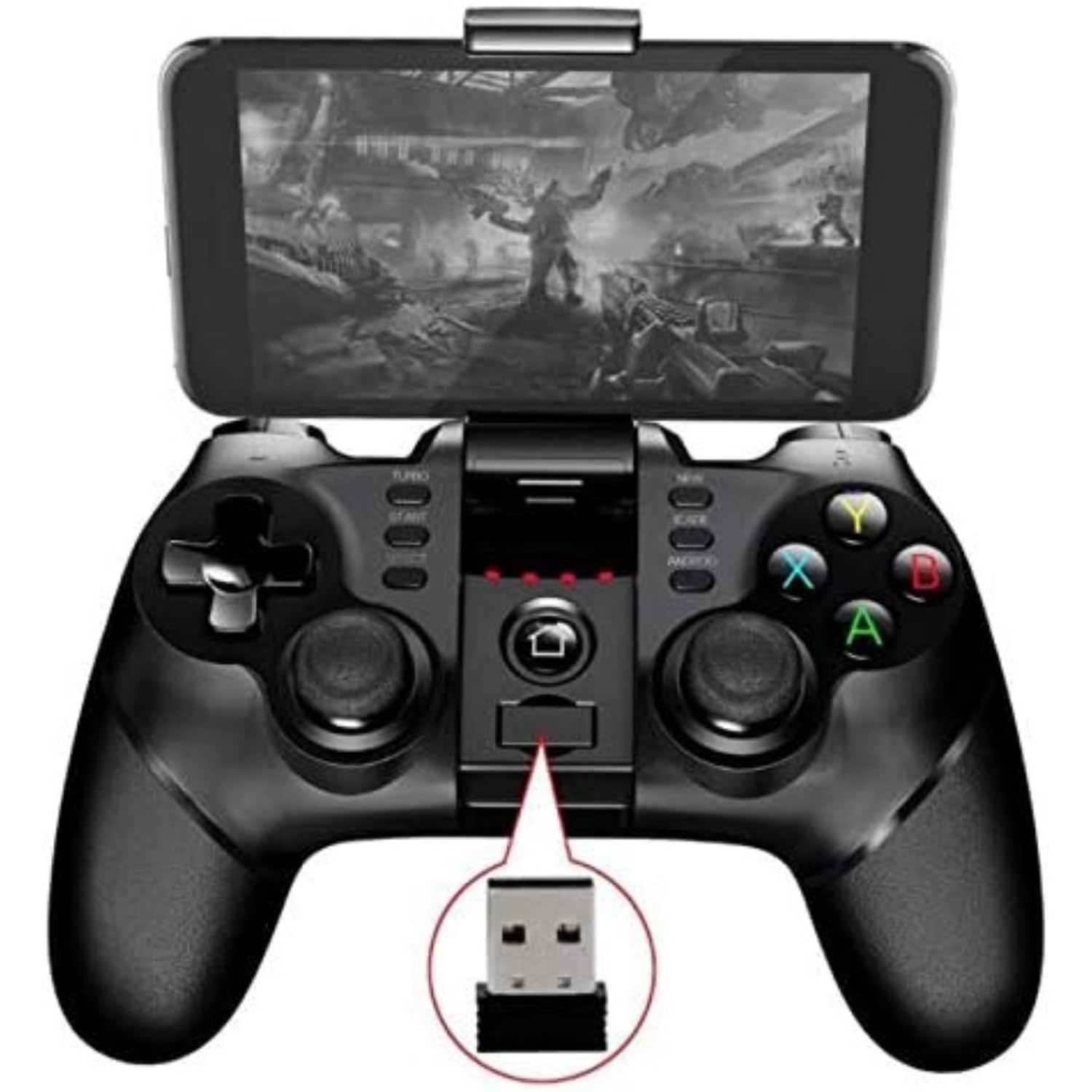 Controle Ípega 9076 Bluetooth Conectividade sem Fio, Design Ergonômico ...