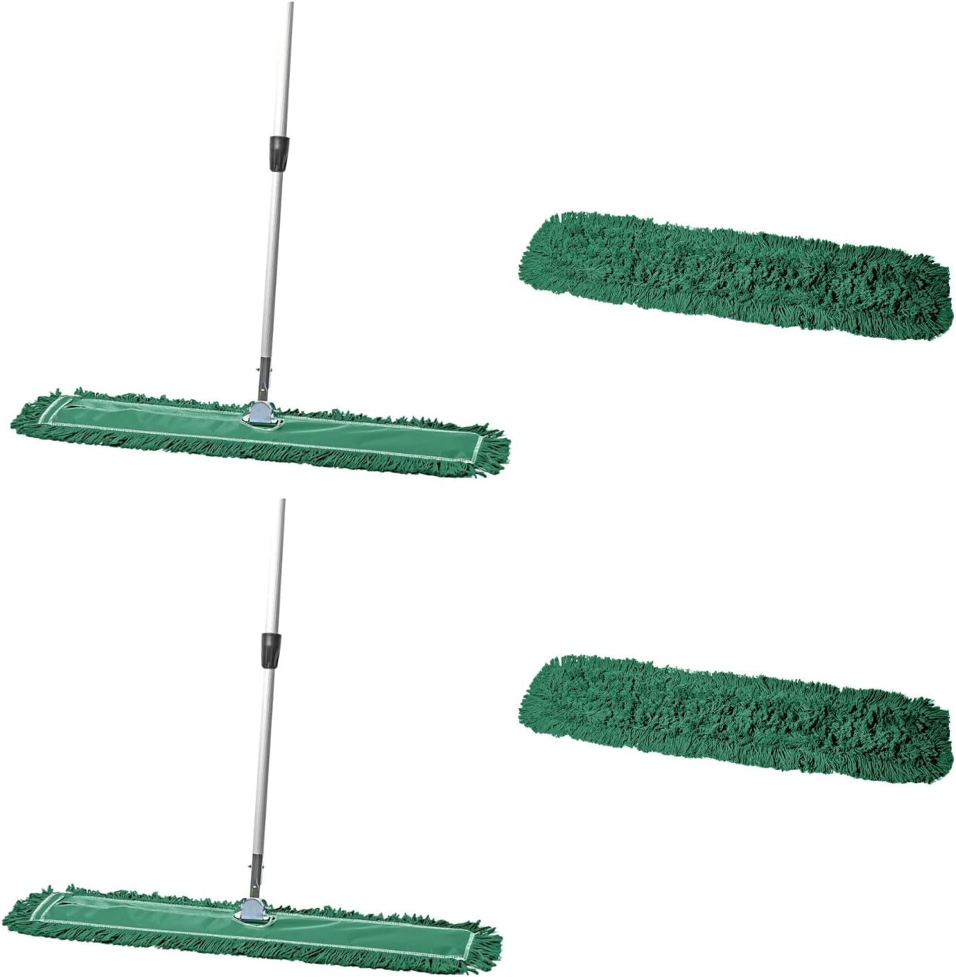 Amazon.com: Tidy Tools 36 Inch Green Dust Mop with Extendable Handle ...