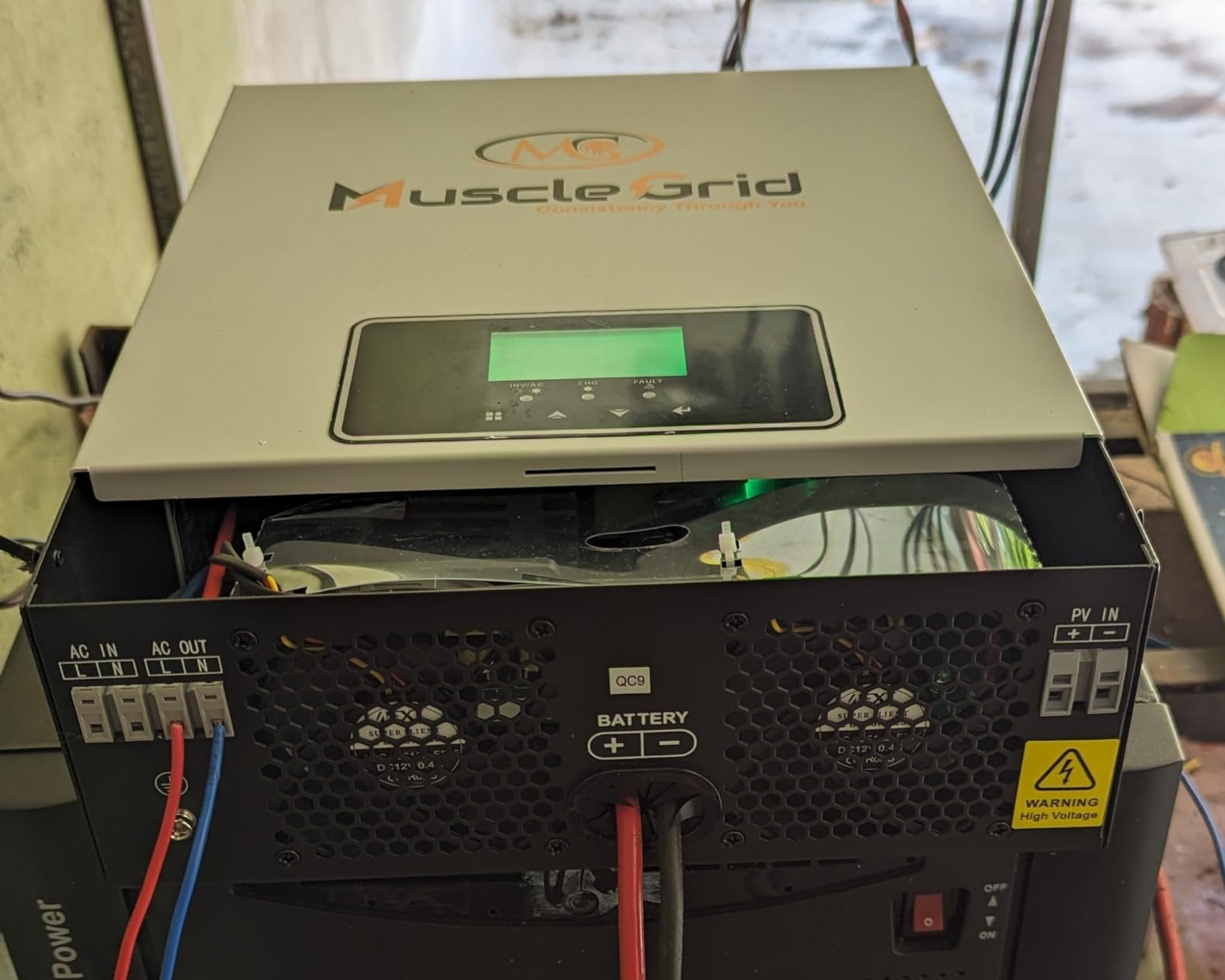 MuscleGrid India 3 KW (3200 VA) True OffGrid Heavy Duty Triple MPPT ...