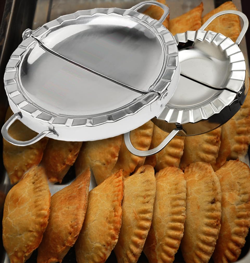 （2PCS） Dumpling Maker Meat Pie Cutter meatpie Dough Cutter empanada ...