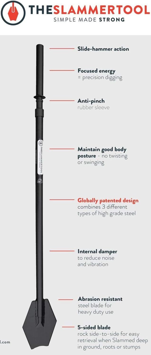 Amazon.com : Slammer Tool "Mini : Patio, Lawn & Garden