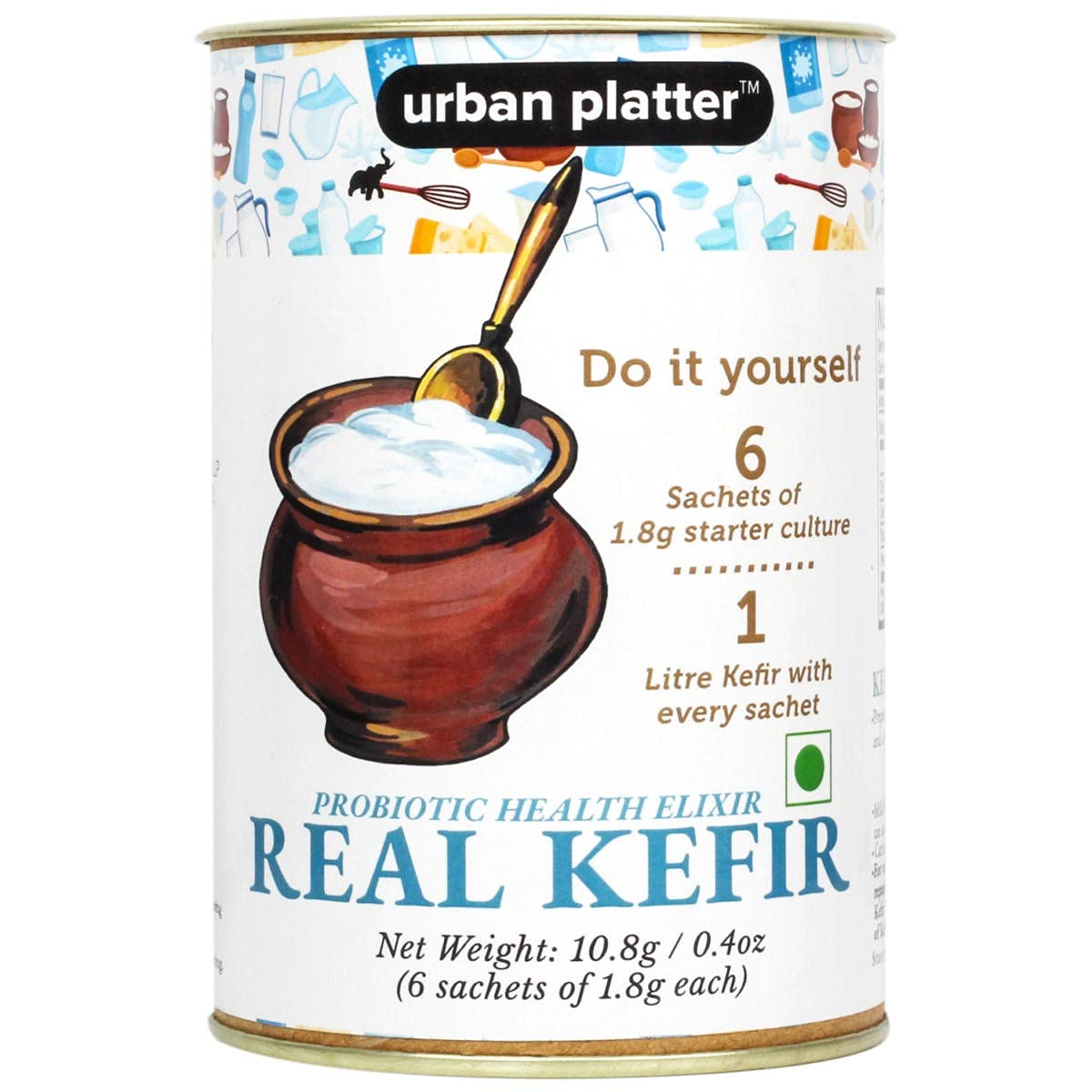 Urban Platter Real Kefir Starter Culture, 10.8g / 0.4oz [Natural ...