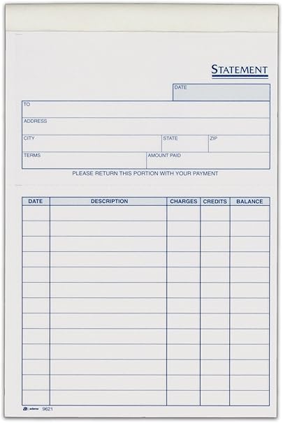 Amazon.com : Adams Statement Single Sheets, 5.63 x 8.44, 100 Sheets ...