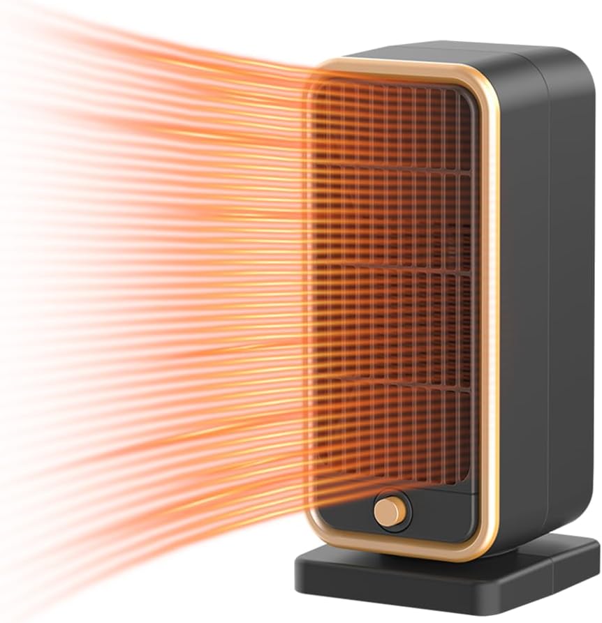 Amazon.com: Space Heater Indoor, Portable Electric Space Heater, 500W ...