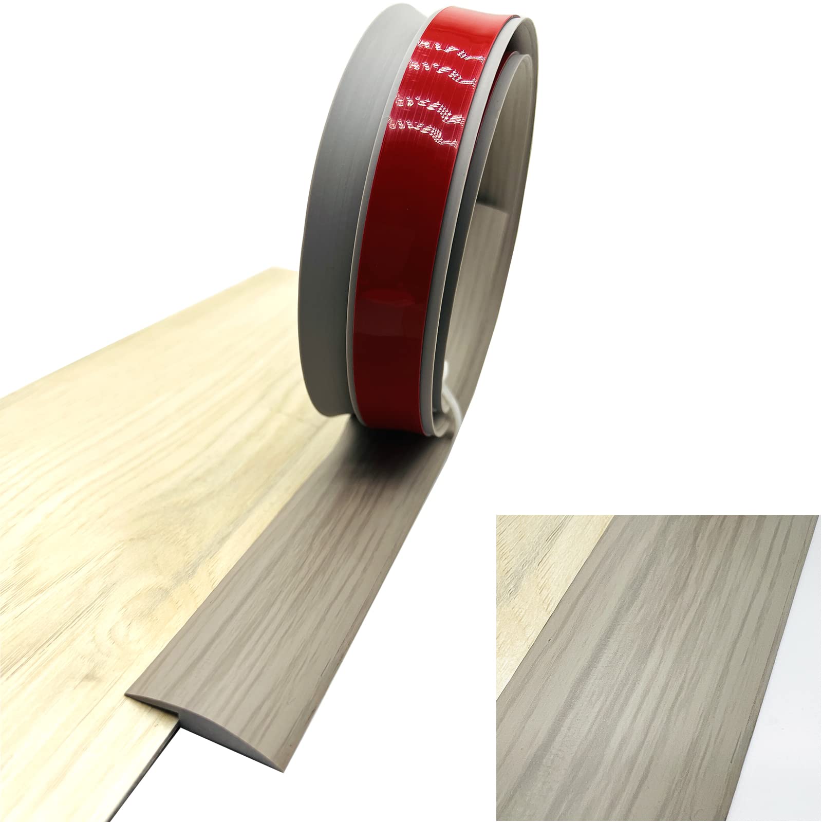 Floor Transition Strip self-Adhesive Carpet and Floor Transition Edge ...