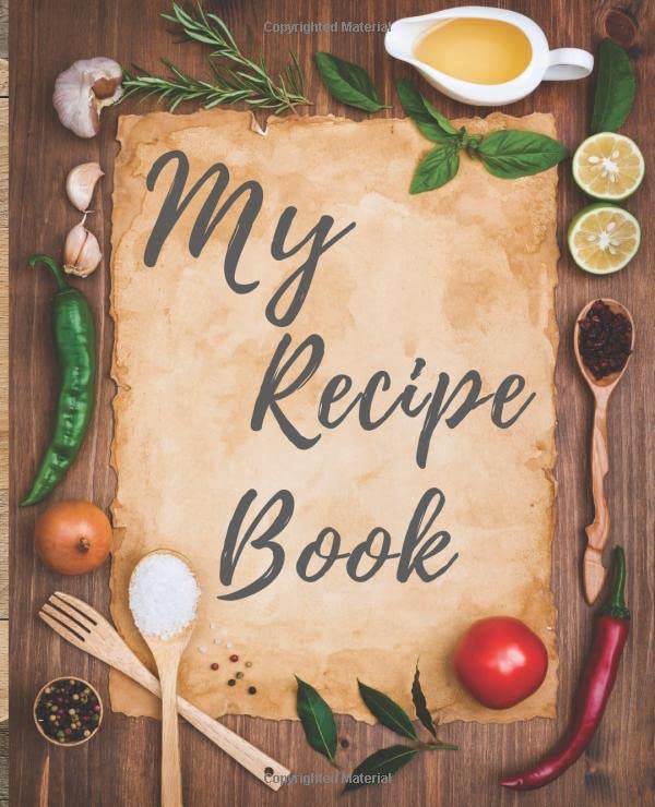 Blank Recipe Books To Write In Leather Recipe Journal - Holds 150 ...