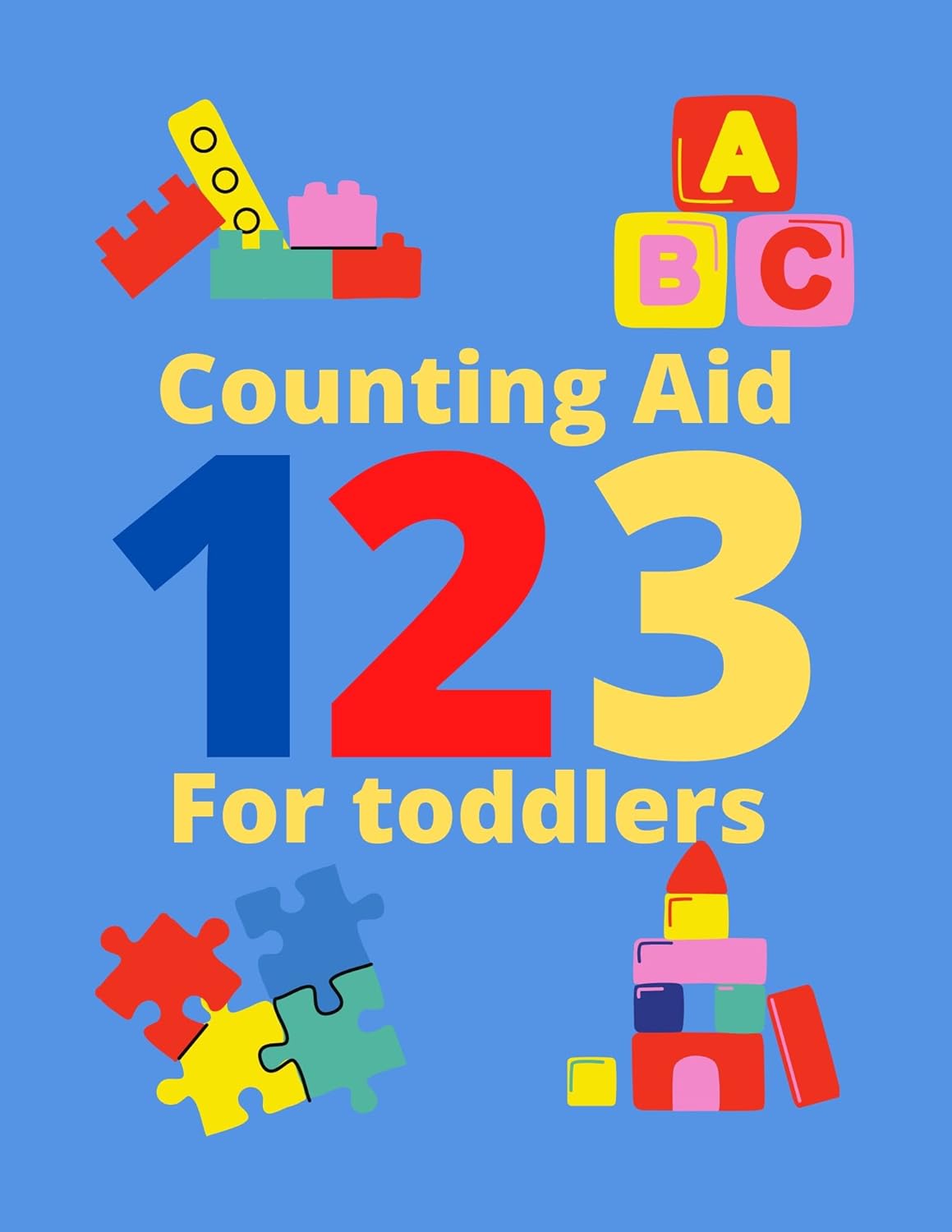 Counting Aid for Toddlers: Tracing and Activity books for kids ages 2-4 ...