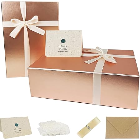 Amazon.com: OBMMIRAO Upgrade 1PCS 13x9x4 Inch Hard Large Orange Gift ...