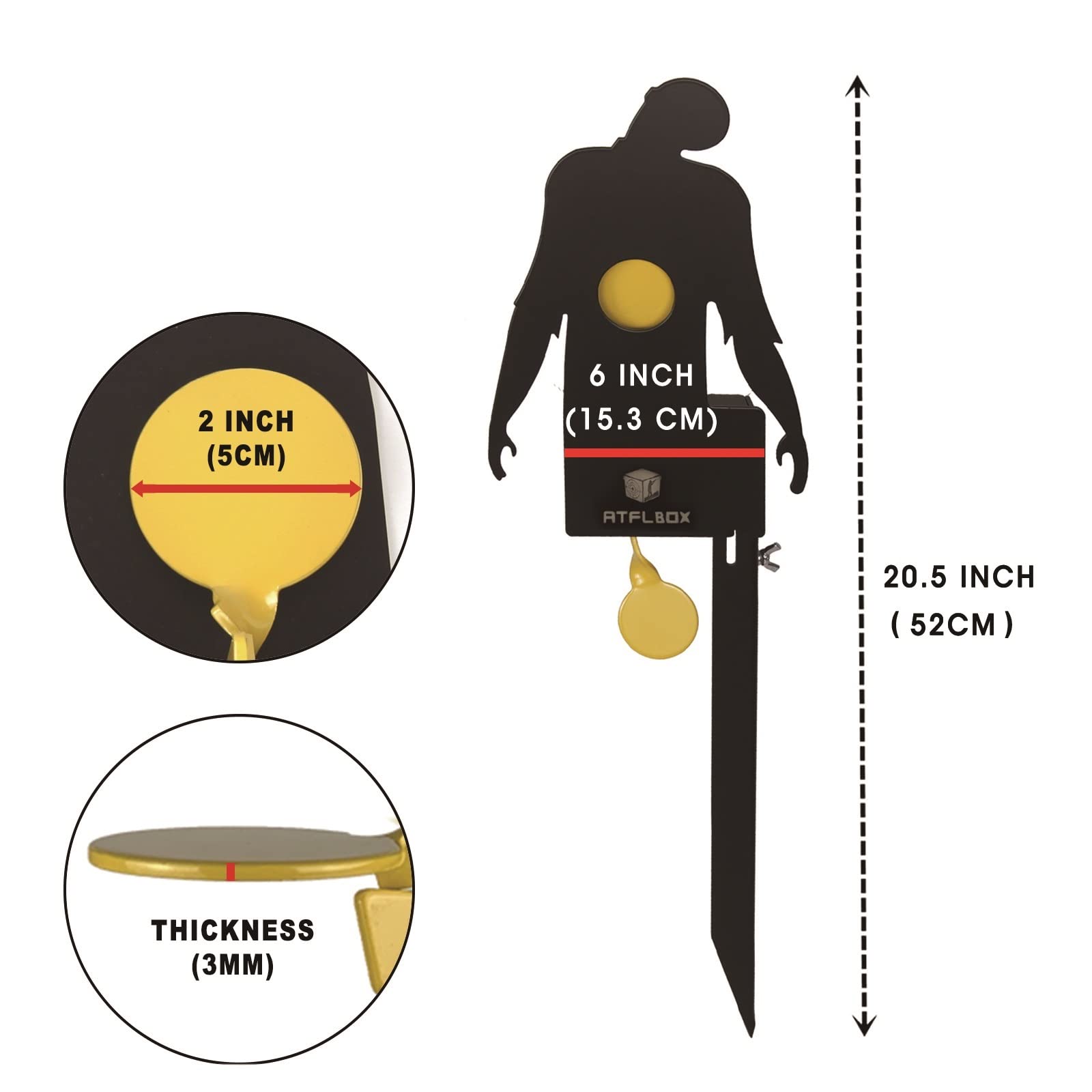 Snapklik.com : Atflbox Metal Zombie Air Gun Pellet BB Guns Rimfire ...