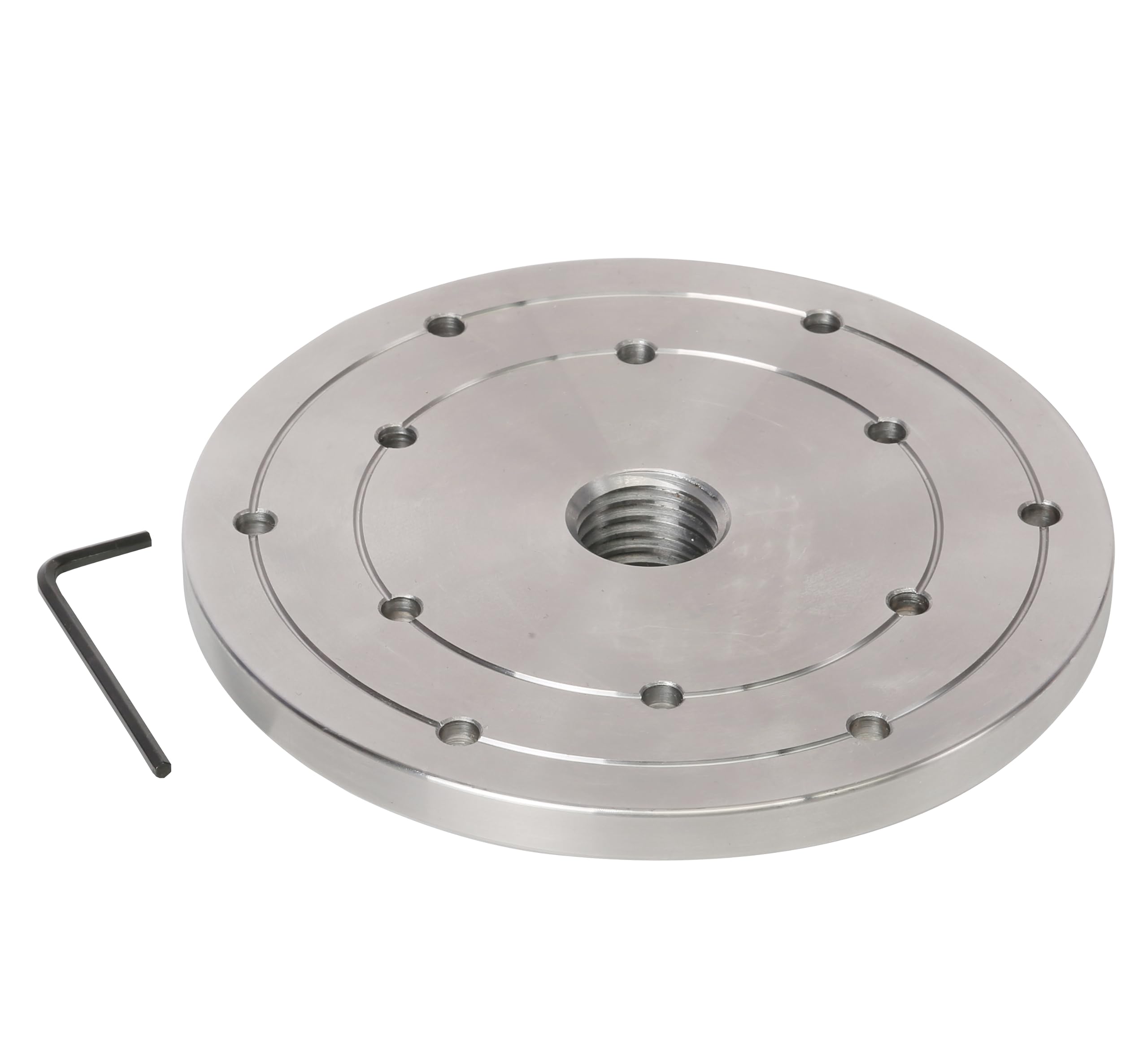 Snapklik.com : VINWOX 6" Wood Lathe Steel Faceplate