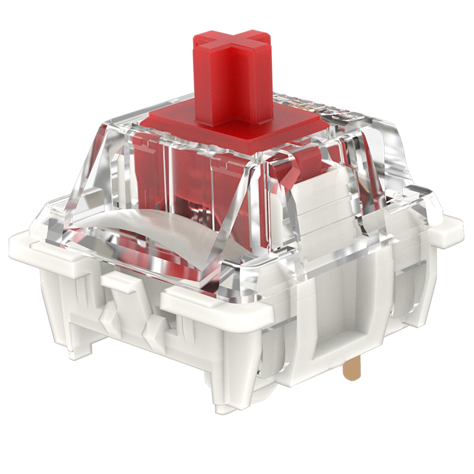 Snapklik.com : GATERON G Red Pro V3.0 Pre-lubed 5pin Linear Switch For ...