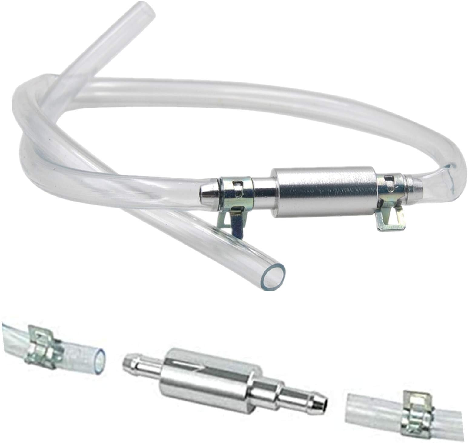 Lenxnmy Brake Bleeder Clutch Bleeding Hose One Way Valve Motorcycle Car ...