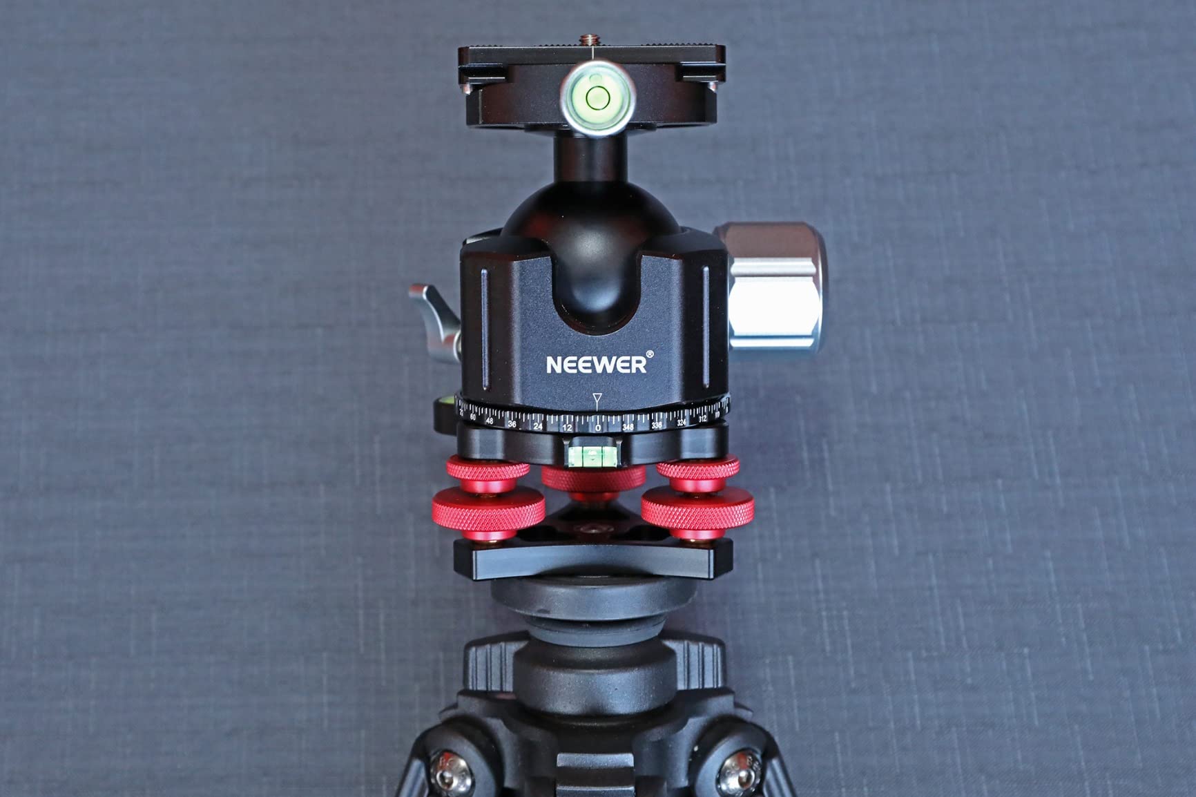 NEEWER Tripod Head Leveling Base Camera Leveler, Aircraft Grade ...