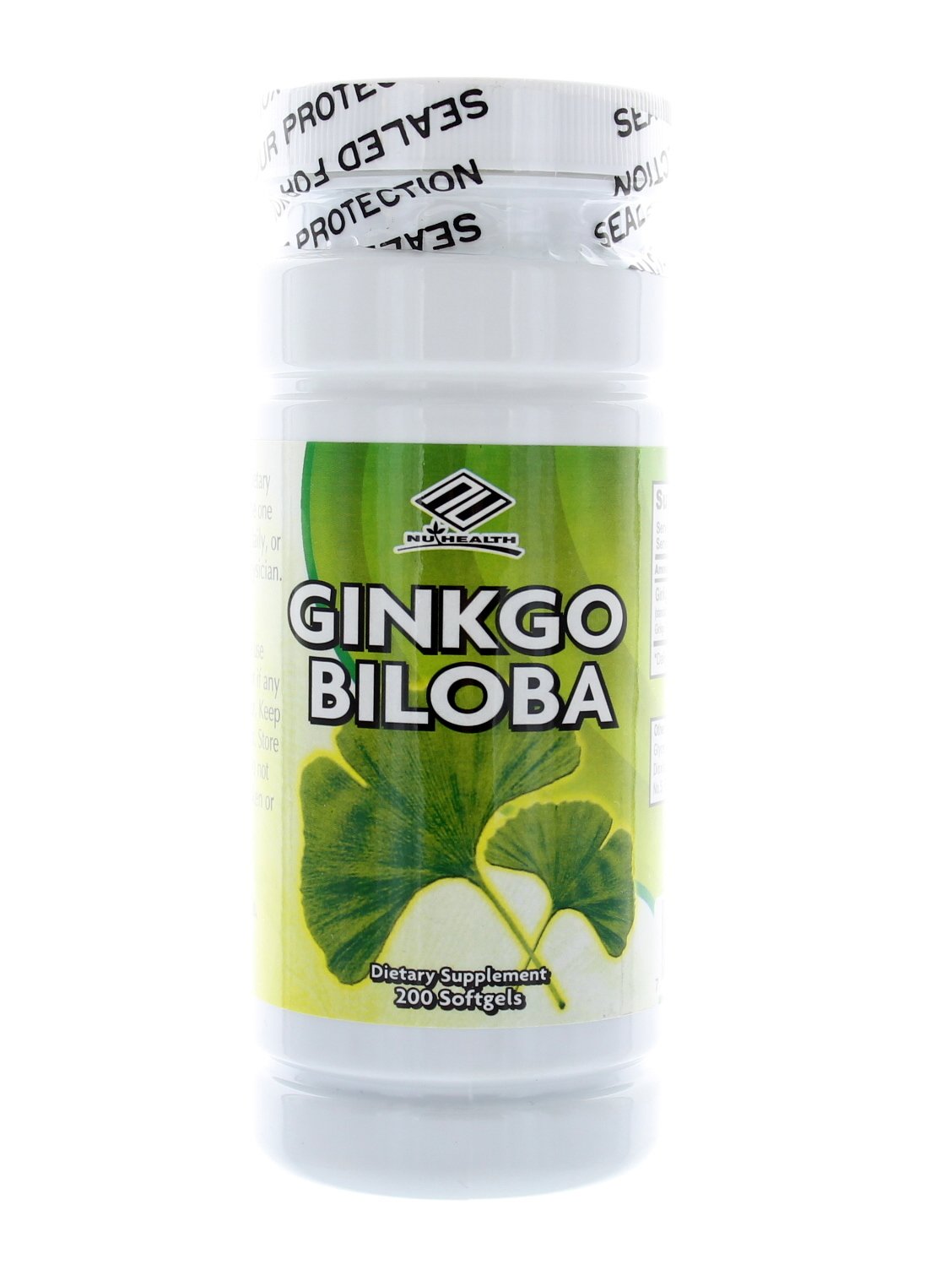 Amazon.com: NU-Health Ginkgo Biloba 60 Mg 200 Softgels : Health & Household