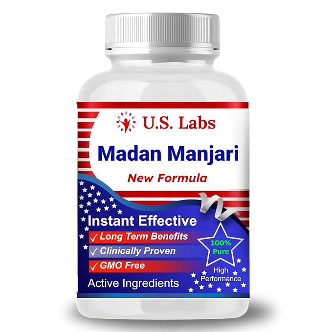 Buy U.S. Labs Madan Manjari Capsules - Revitalize & Energize Your Body ...